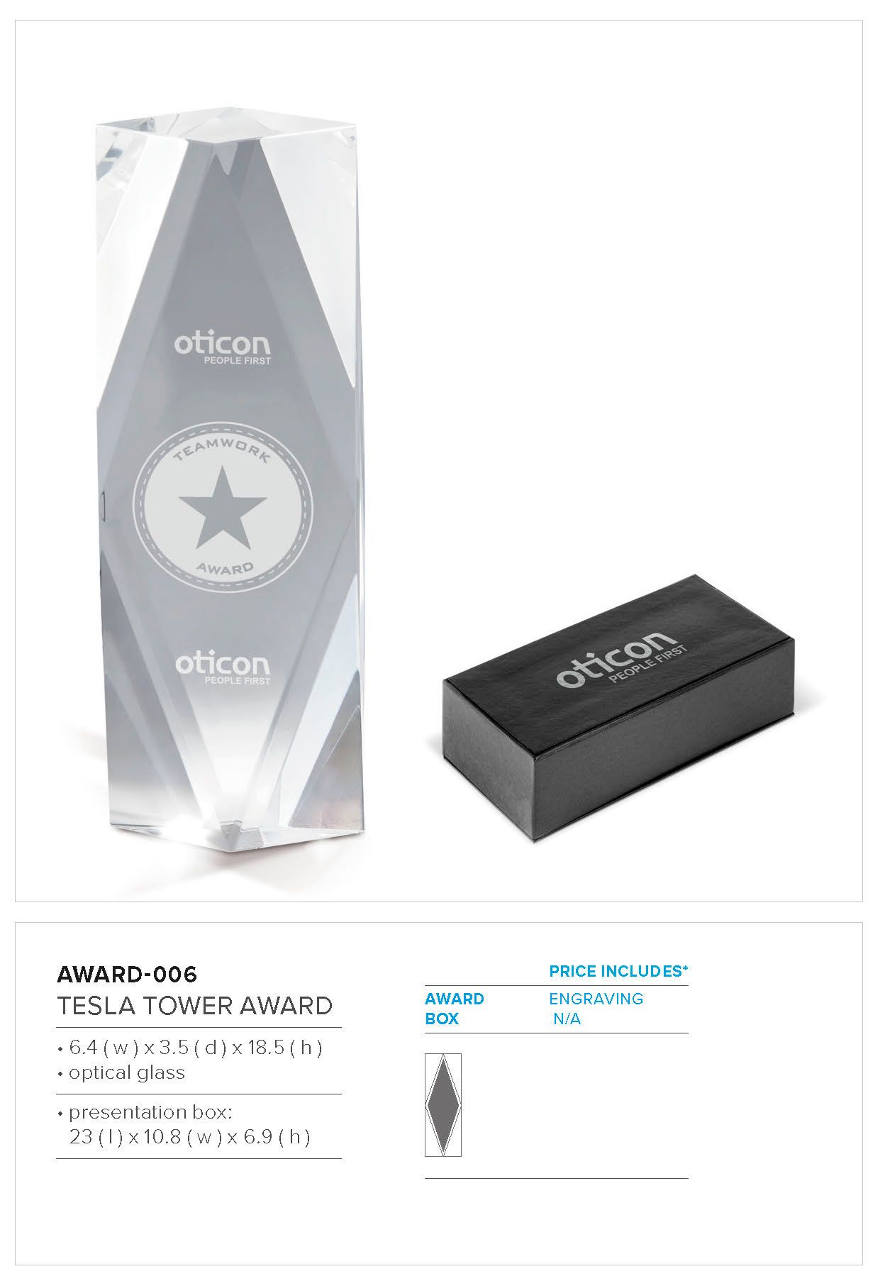 tesla tower award | Zaks Corporate