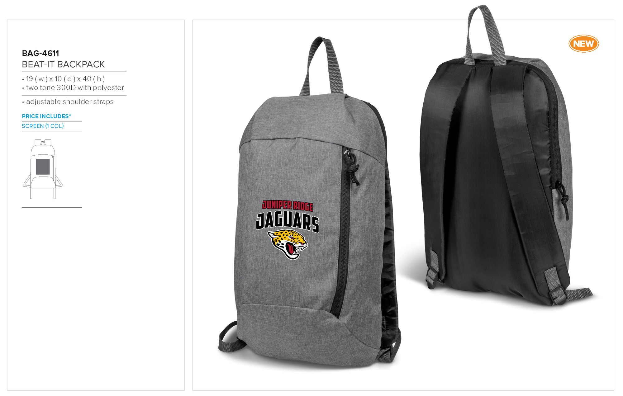 Beat-It Backpack | Brand Innovation