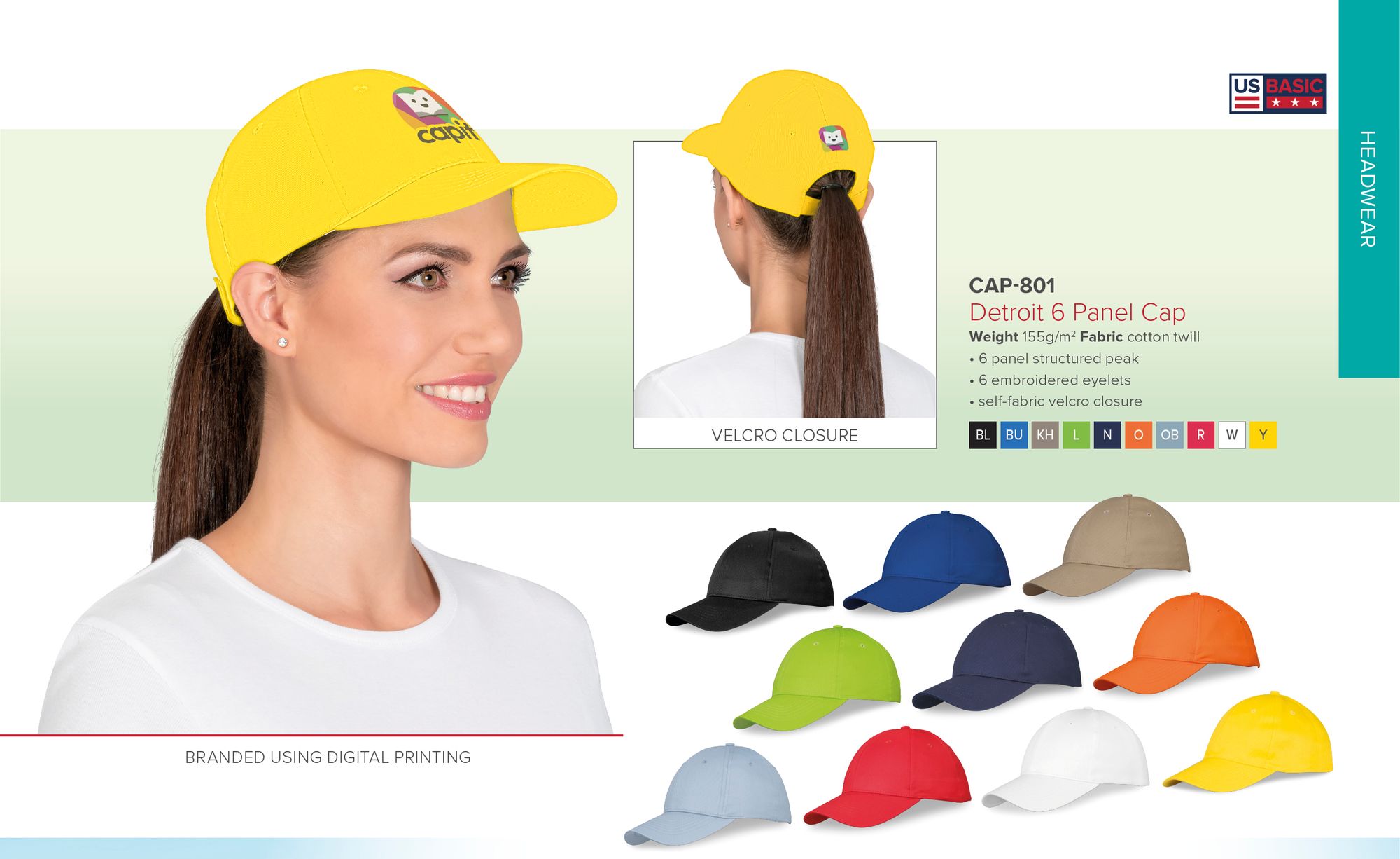 Detroit Cap - 6 Panel | Brand Innovation