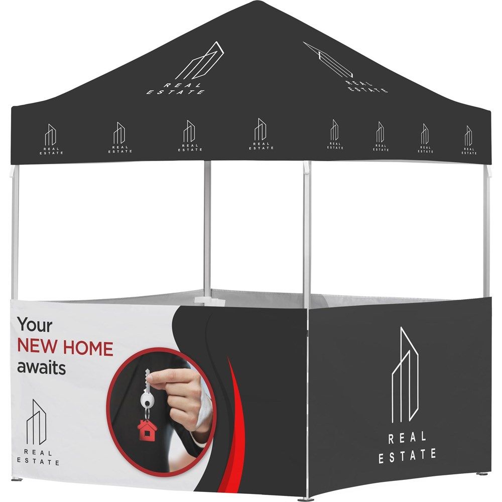 ovation sublimated gazebo 2m x 2m petite frame - 4 half-wall skins ...