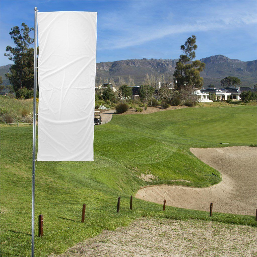 champion corporate pole flag 1200mm x 3000mm | Gecko Media