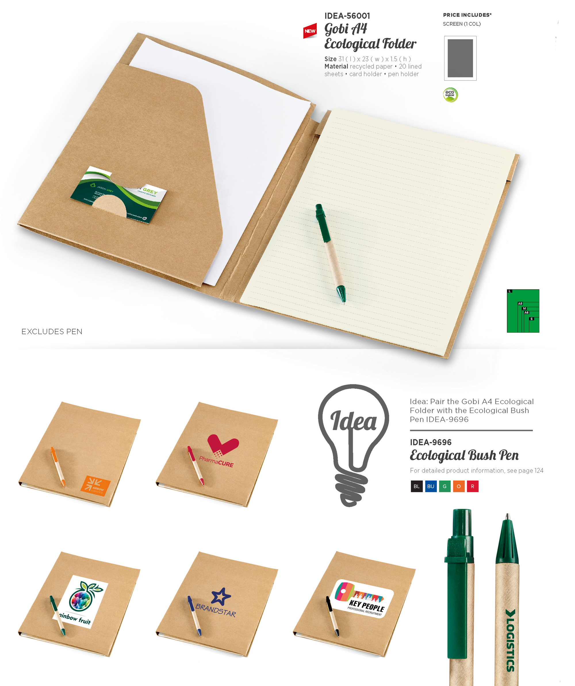 eco-logical a4 folder | Ignition Marketing