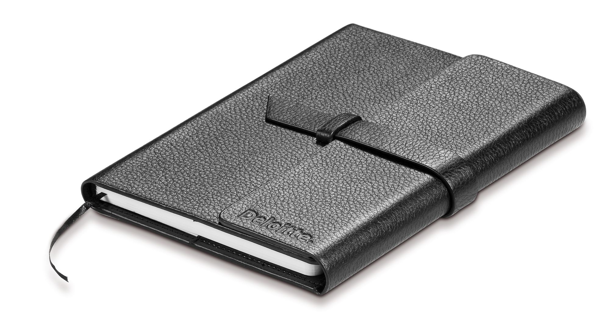 Tribeca Midi Hard Cover Notebook - Black | Brand Innovation