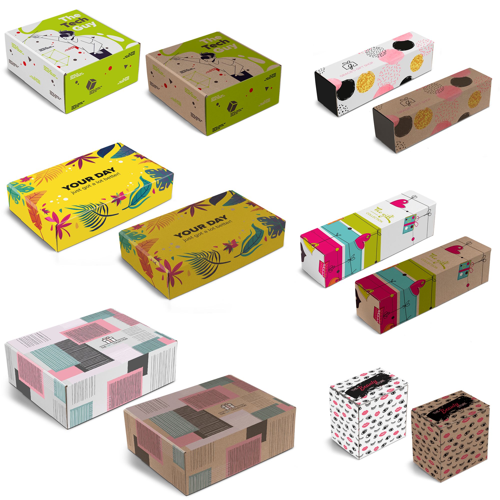 Sample Pack - Branded Custom Gift Boxes | Brand Innovation