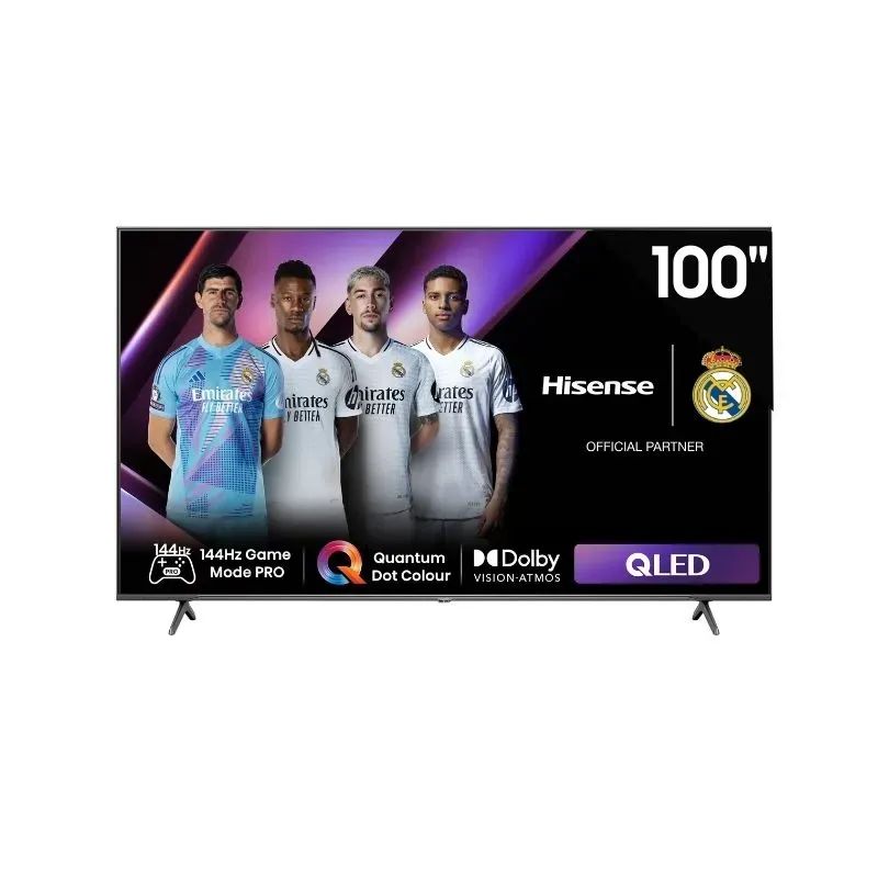 Hisense 100 Inch QLED 4K 144hz Smart TV 100Q7N | Appliance World