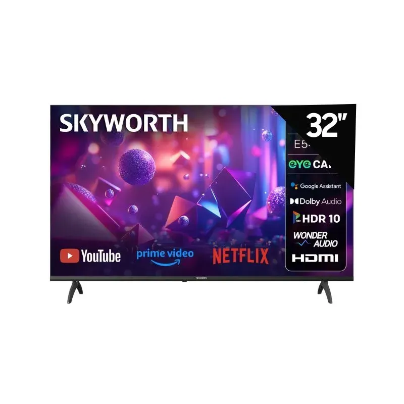 Skyworth 32 Inch HD Google Smart TV 32E5400H | Appliance World
