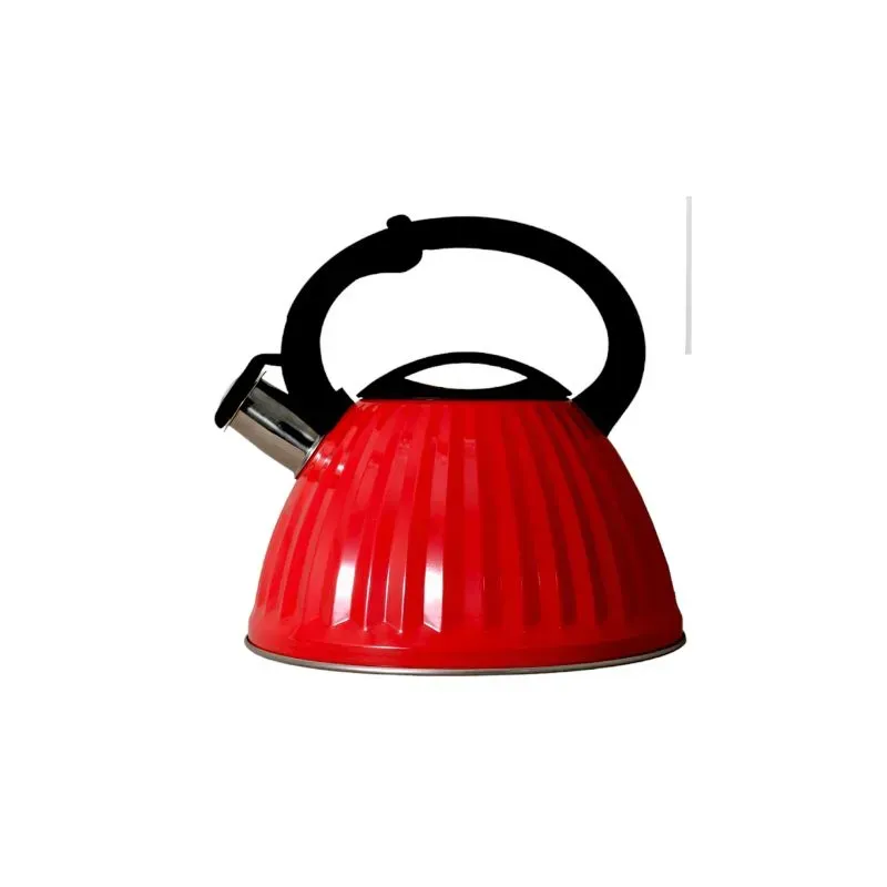 Funkilines Matt Red Stove Top Kettle | Appliance World