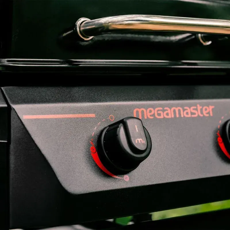 Megamaster Inferno Series 2 Burner Patio Gas Braai | Appliance World