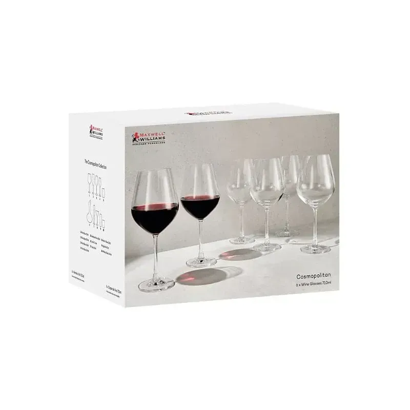 Maxwell & Williams Cosmopolitan 6 Piece Wine Glass Set | Appliance World