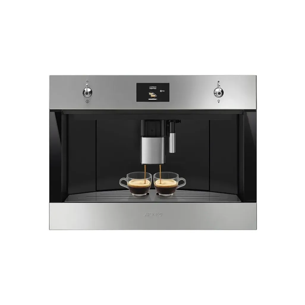 Smeg 45cm Classica Built-in Coffee Machine CMS4303X | Appliance World