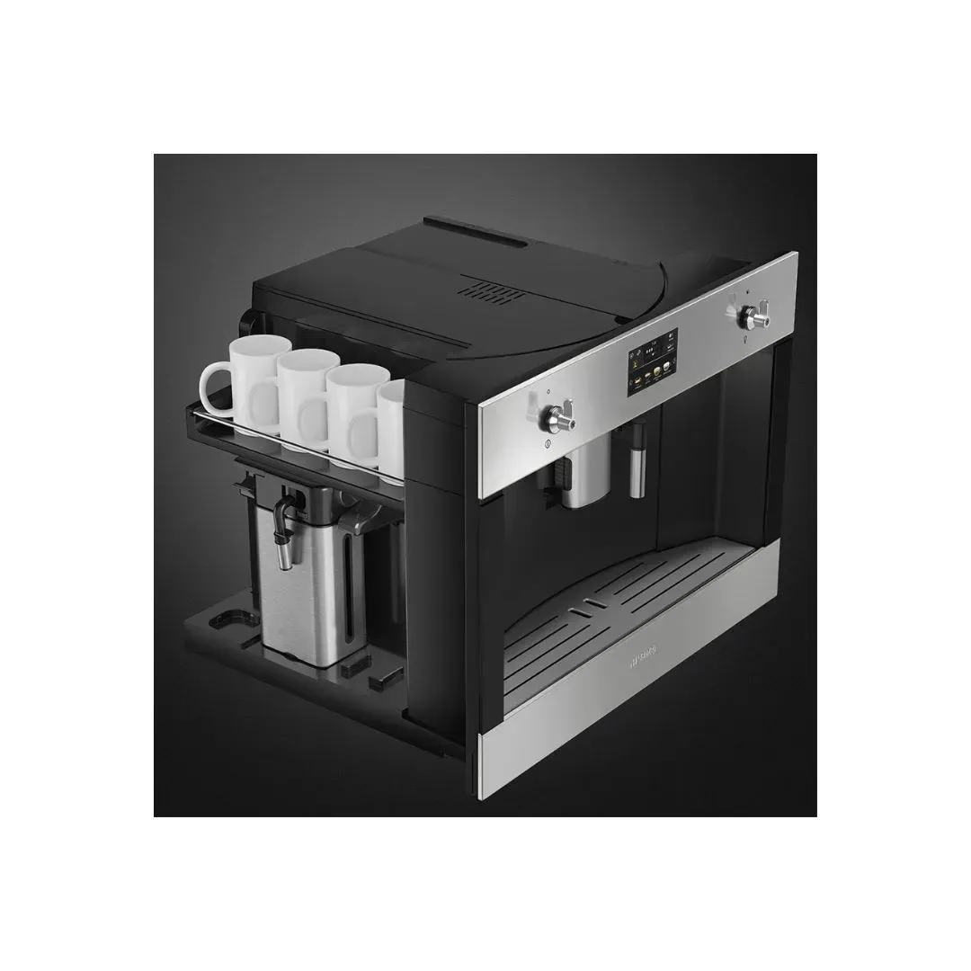 Smeg 45cm Classica Built-in Coffee Machine CMS4303X | Appliance World