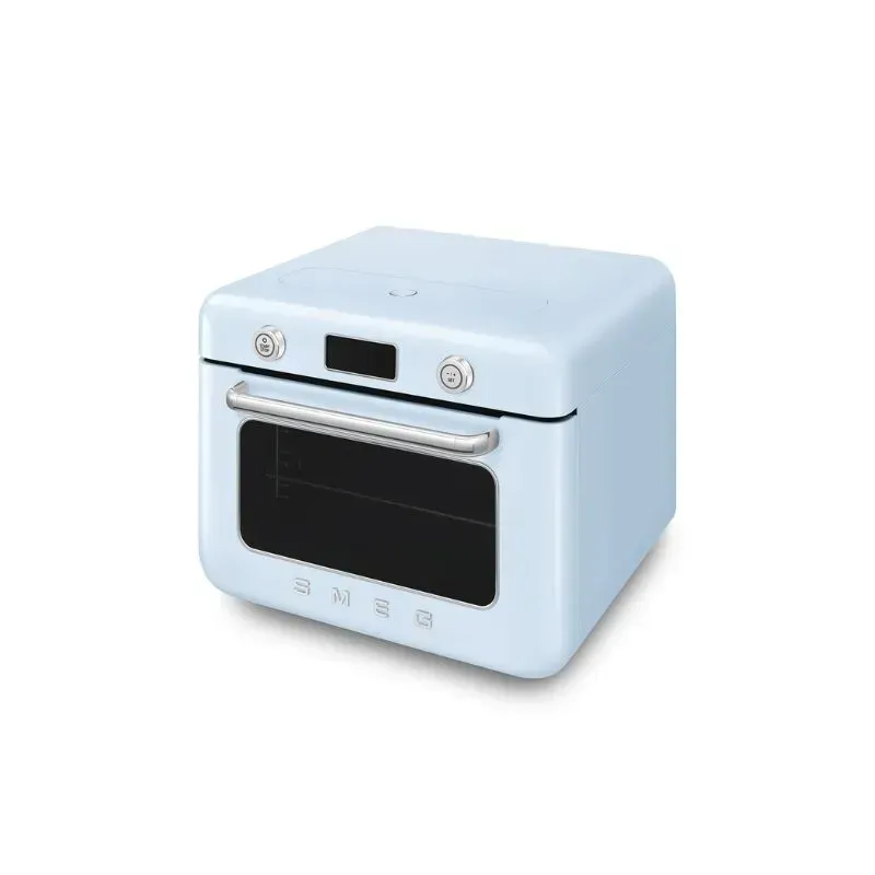 Smeg Retro 30L Pastel Blue Countertop Steam Oven | Appliance World