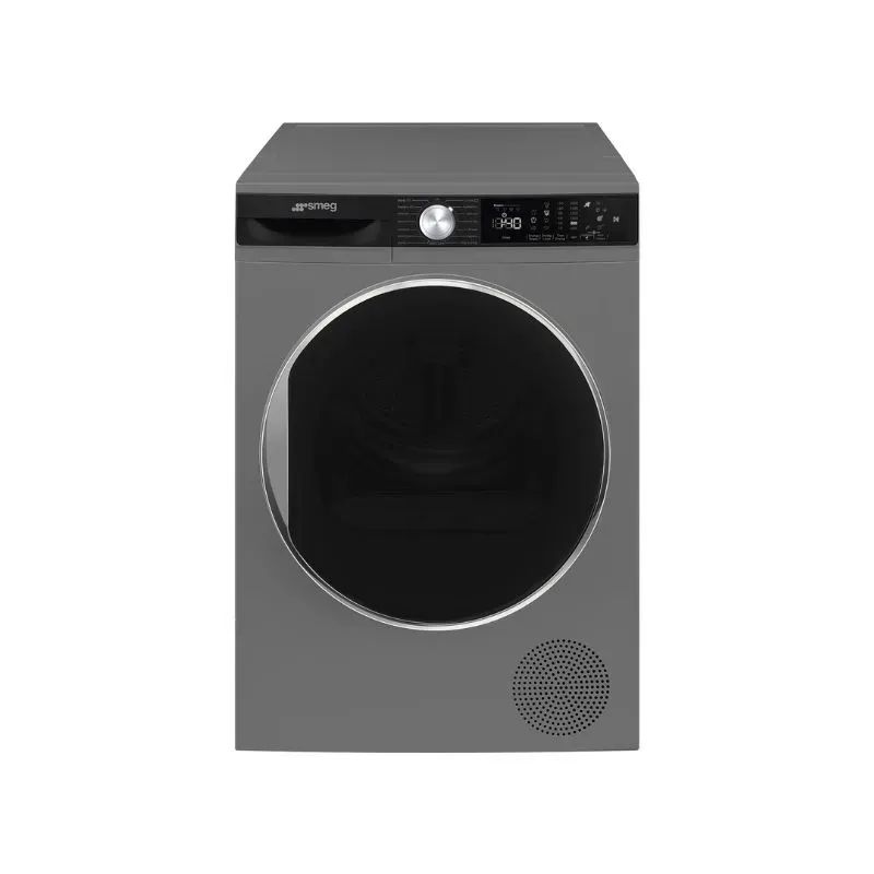 Smeg 9kg Dark Inox Heat Pump Tumble Dryer D3T9XSA | Appliance World