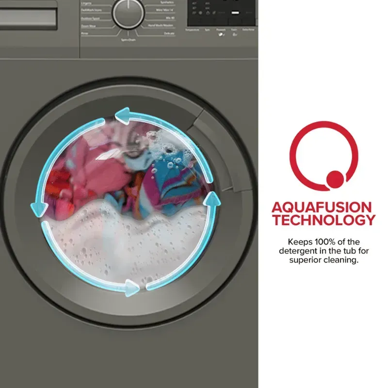 Defy 7kg Metallic Front Loader Washing Machine DAW384 | Appliance World