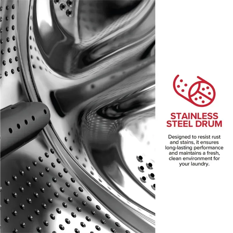 Defy 7kg Metallic Front Loader Washing Machine DAW384 | Appliance World