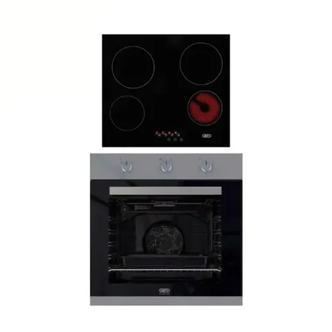 Defy Slimline Eye-Level Oven and Hob Combo DCB866E | Appliance World