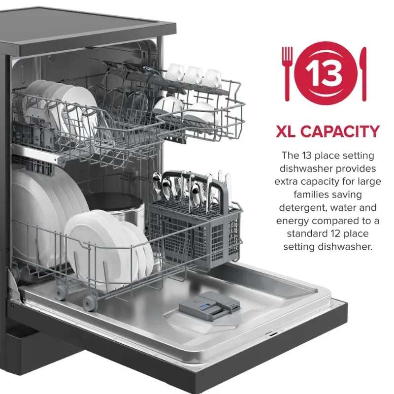 Defy 13 Place Manhattan Grey Dishwasher DDW242 | Appliance World