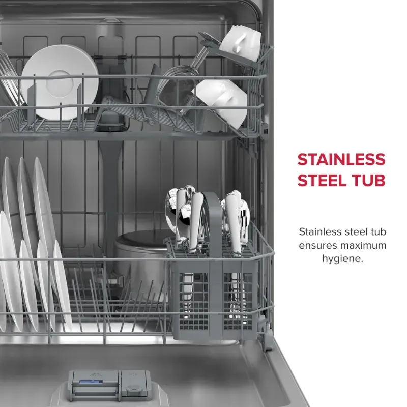 Defy 13 Place Manhattan Grey Dishwasher DDW242 | Appliance World