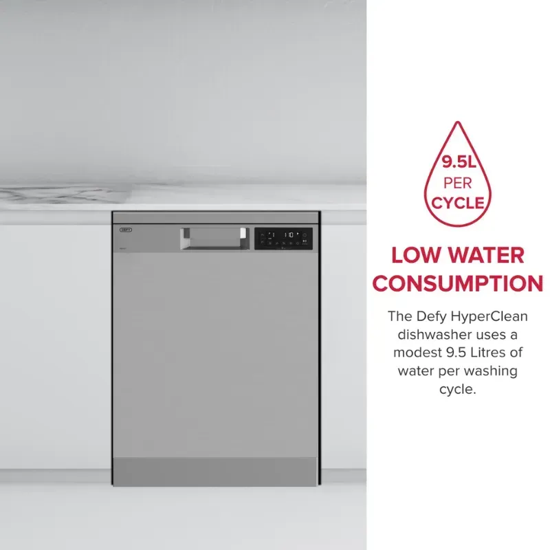 Defy 15 Place Inox Dishwasher DDW257 | Appliance World