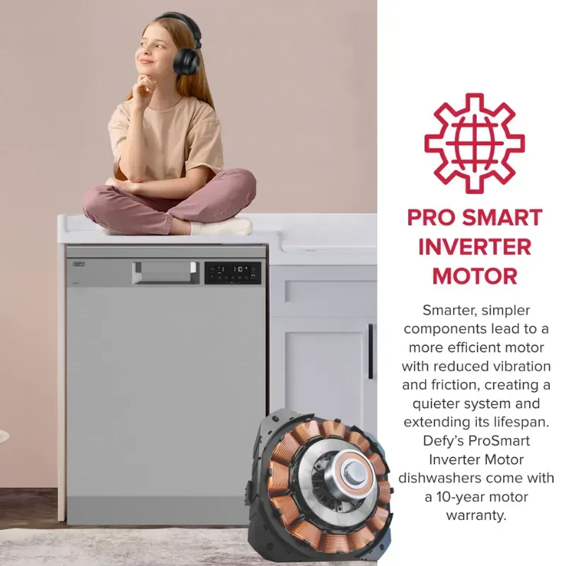 Defy 15 Place Inox Dishwasher DDW257 | Appliance World