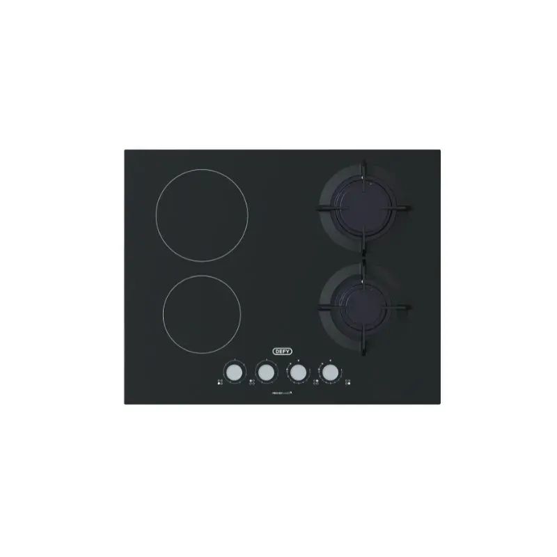 Defy 65cm Hybrid Dual Fuel Built-in Hob DHG606 | Appliance World