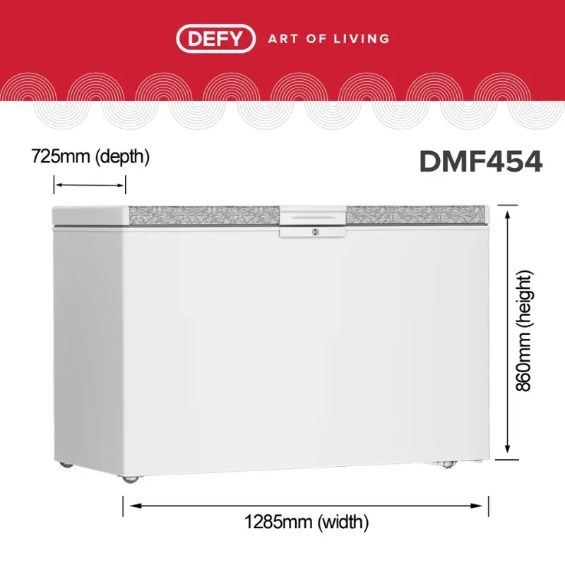 Defy 386L Chest Freezer DMF454 | Appliance World