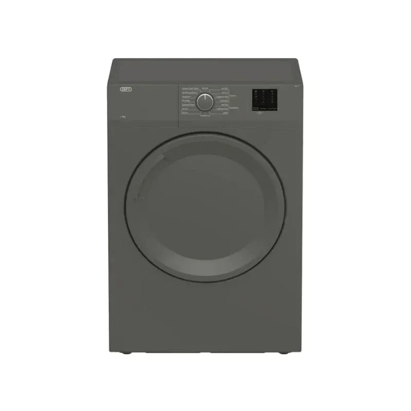 Defy 8kg Manhattan Grey Rear Vented Tumble Dryer DTD317 | Appliance World