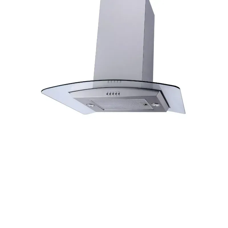 Falco 60cm Island Curved Glass Extractor FAL-60-IS60A | Appliance World