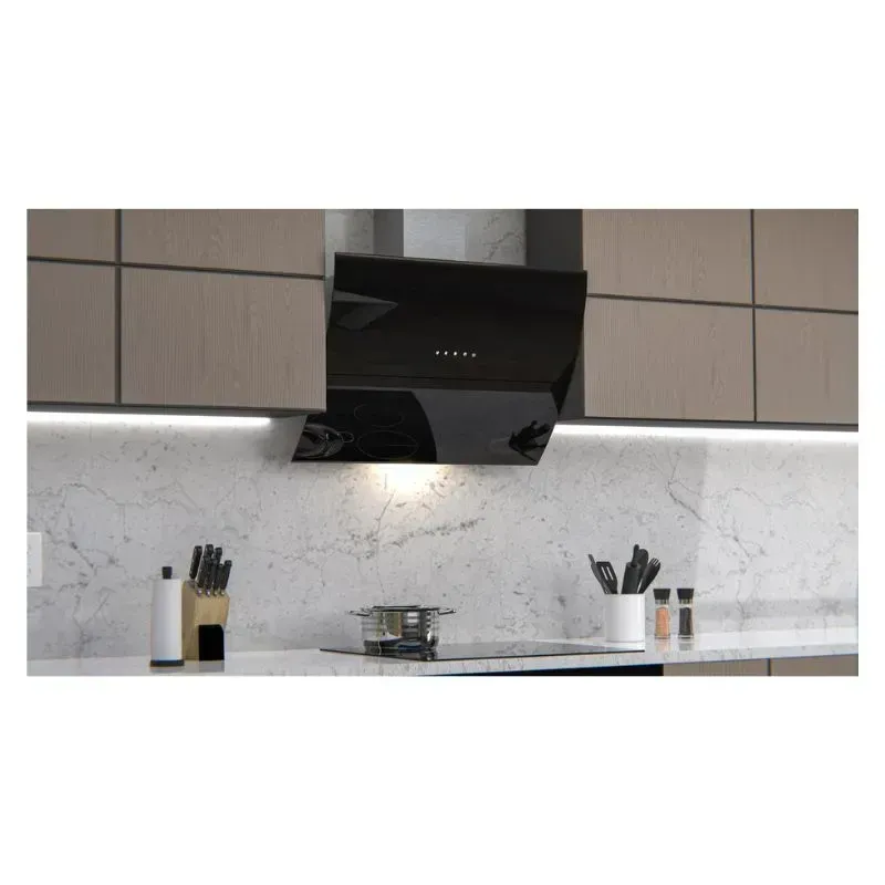 Falco 90cm Curved Motorised Wall Extractor FAL-90-S03D | Appliance World