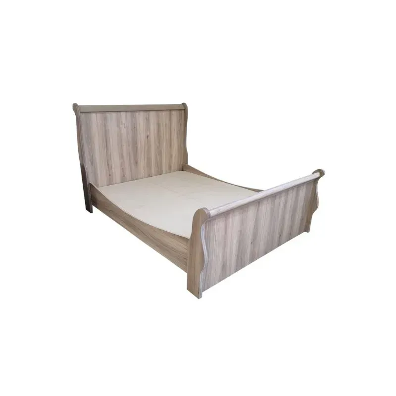 Kitkon Old Oak King Sleigh Bed Base | Appliance World