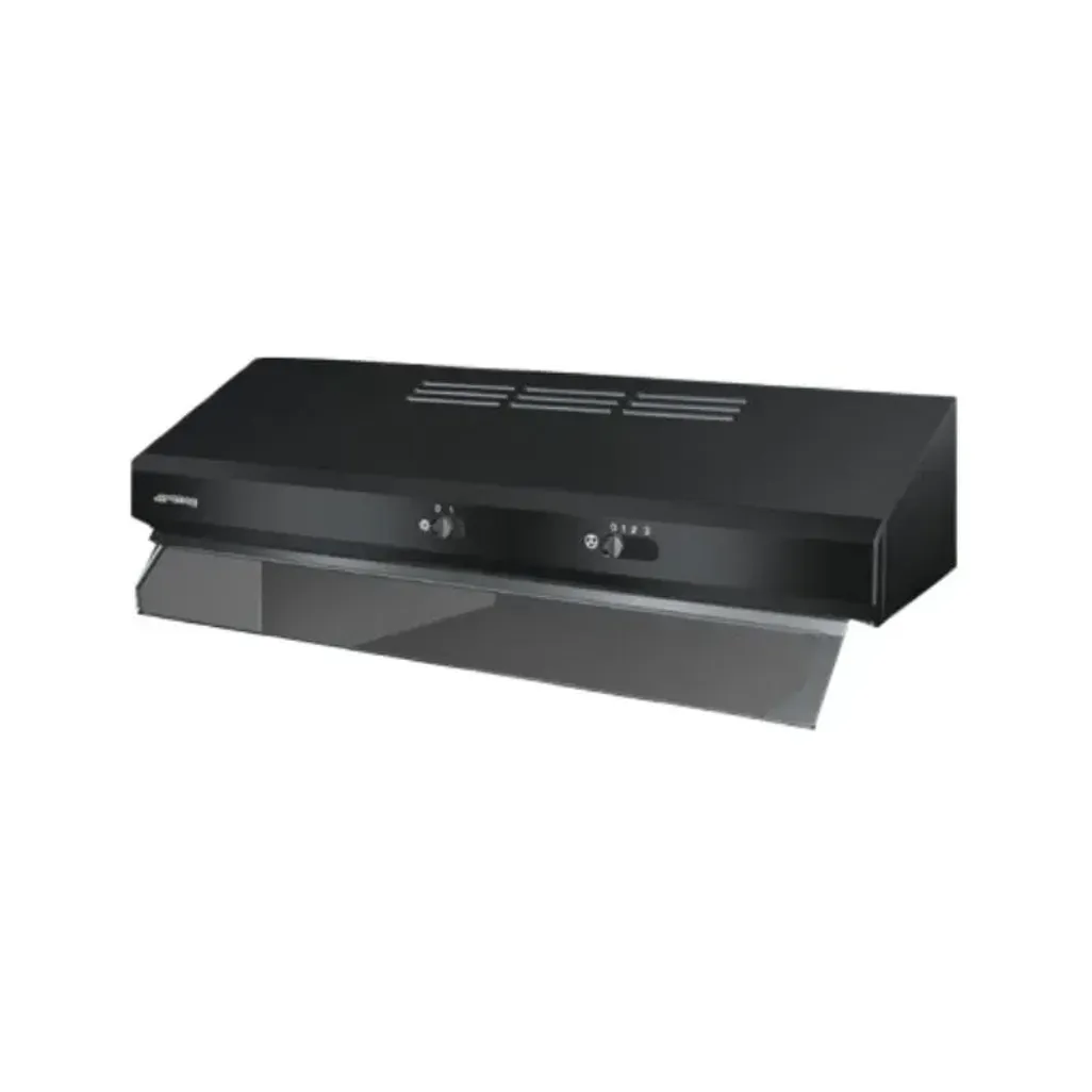 Smeg 60cm Black Cooker Hood KSEC61NE3 | Appliance World