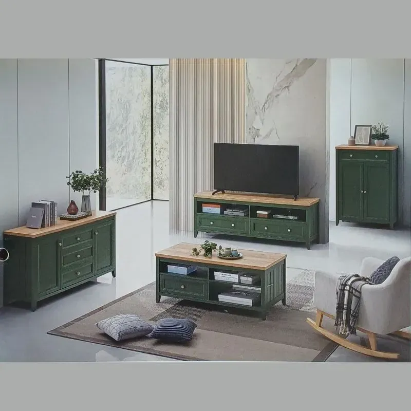 Dell Oak/Moss Finish Storage Cabinet | Appliance World