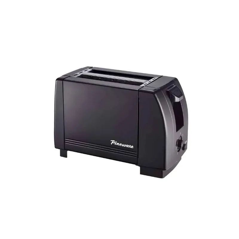 Pineware Black 2 Slice Toaster | Appliance World