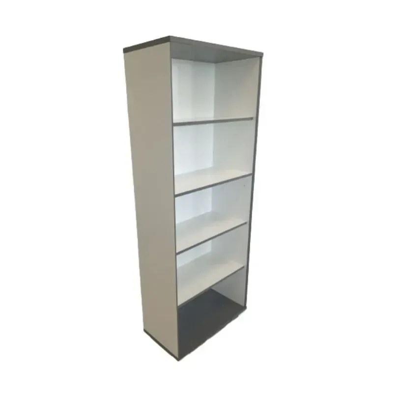 Oxford 2m Grey & White Bookcase | Appliance World