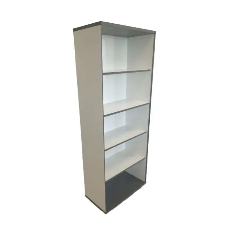 Oxford 2m Grey & White Bookcase | Appliance World