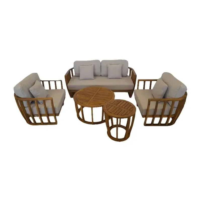 Breeze 5 Piece Patio Lounge Set | Appliance World