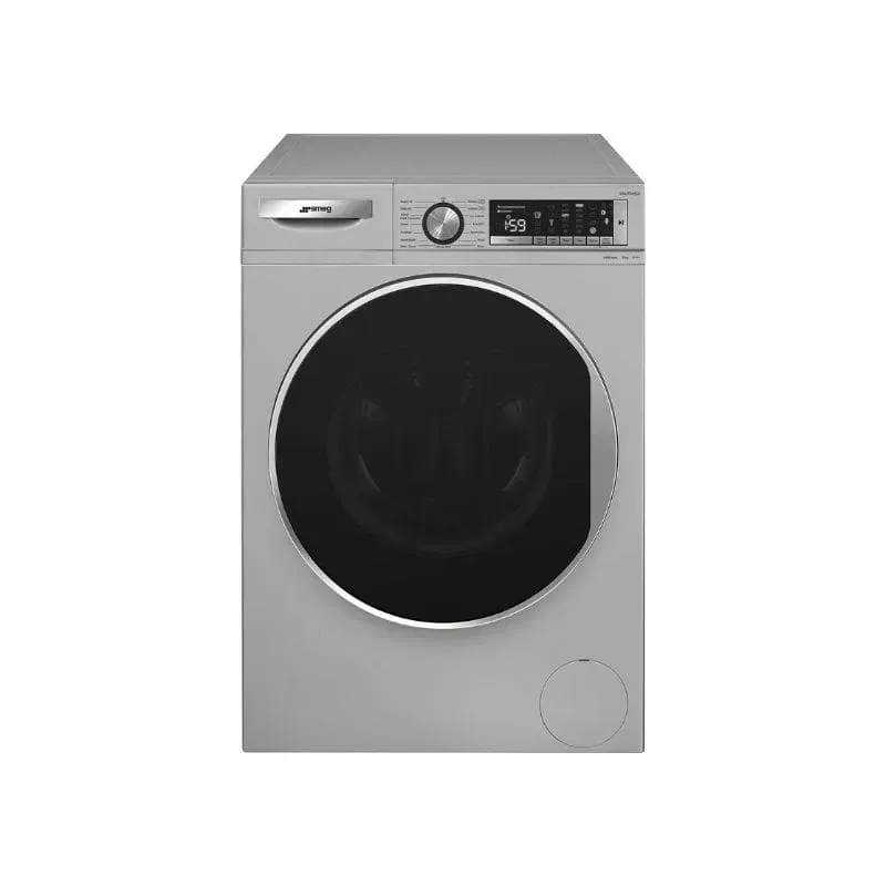 Smeg 9kg Silver Front Loader Washing Machine WM3T94SSA | Appliance World