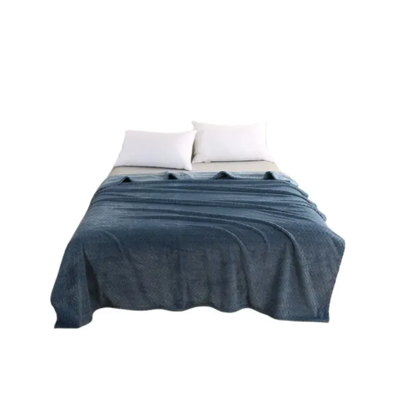 Home4u Blue Wheat Haze Throw | Appliance World