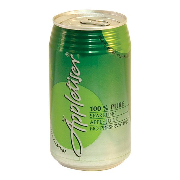 canned beverages - appletizer white can 300ml - 6 pack | Folio Office ...