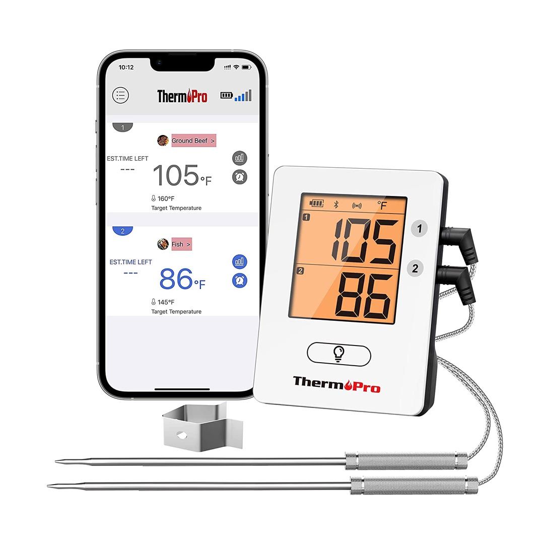 ThermoPro Thermometer Bluetooth Wireless with 2 Probes# | KRDM