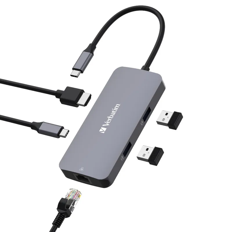 Verbatim Multiport Pro USB-C 5 Port Hub | CH Africa