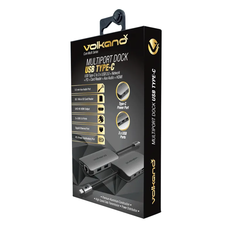 VolkanoX Core Multi Series USB Type C Hub | CH Africa