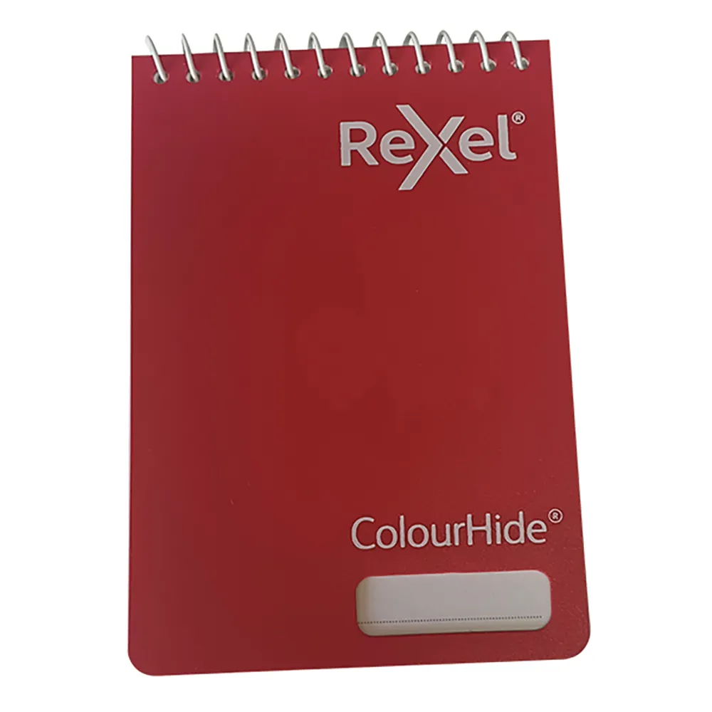 colourhide pocket notebooks - 96 pages - red | Office National