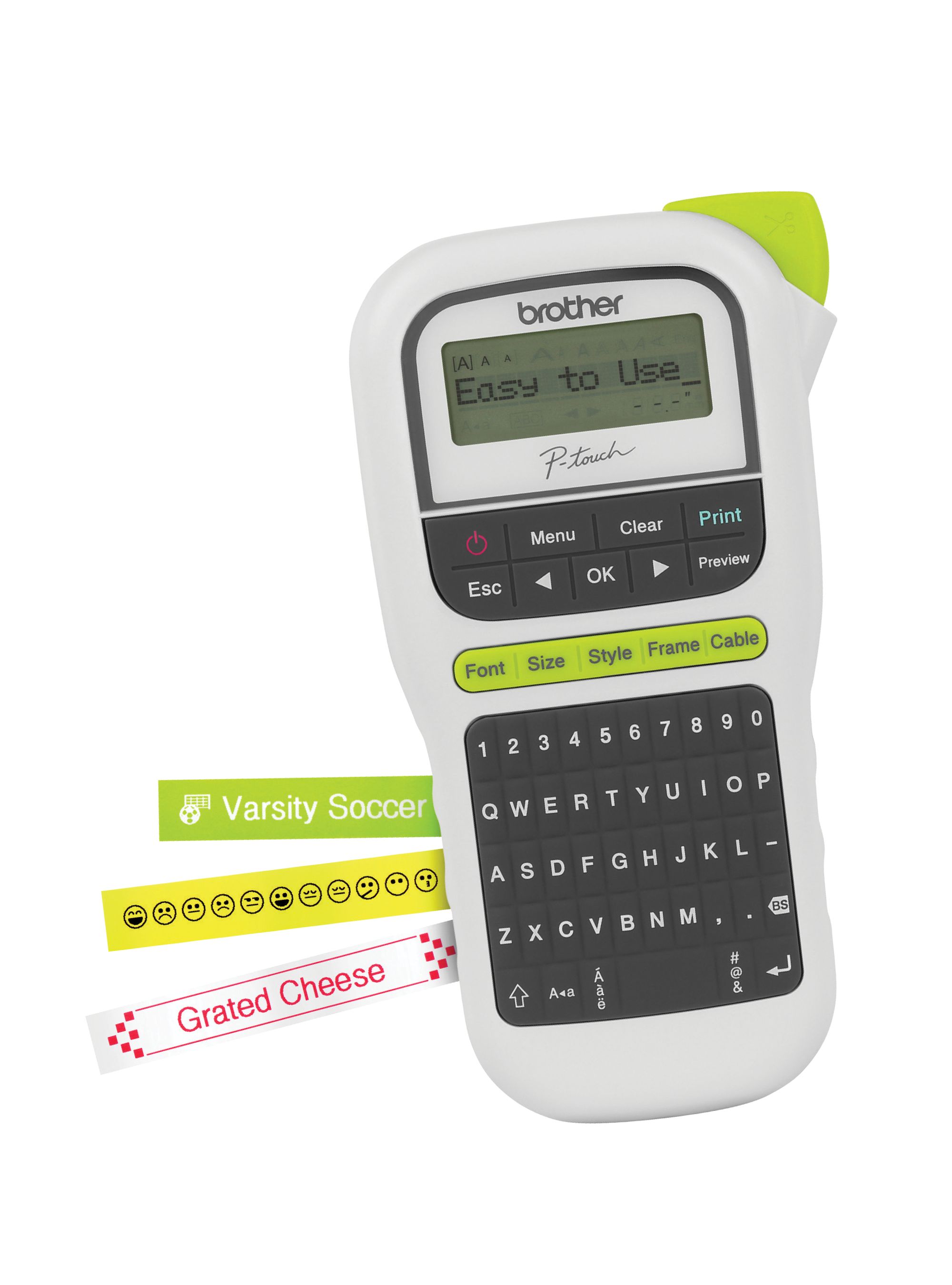 p-touch pt-h110 handheld labelling machine | Office National