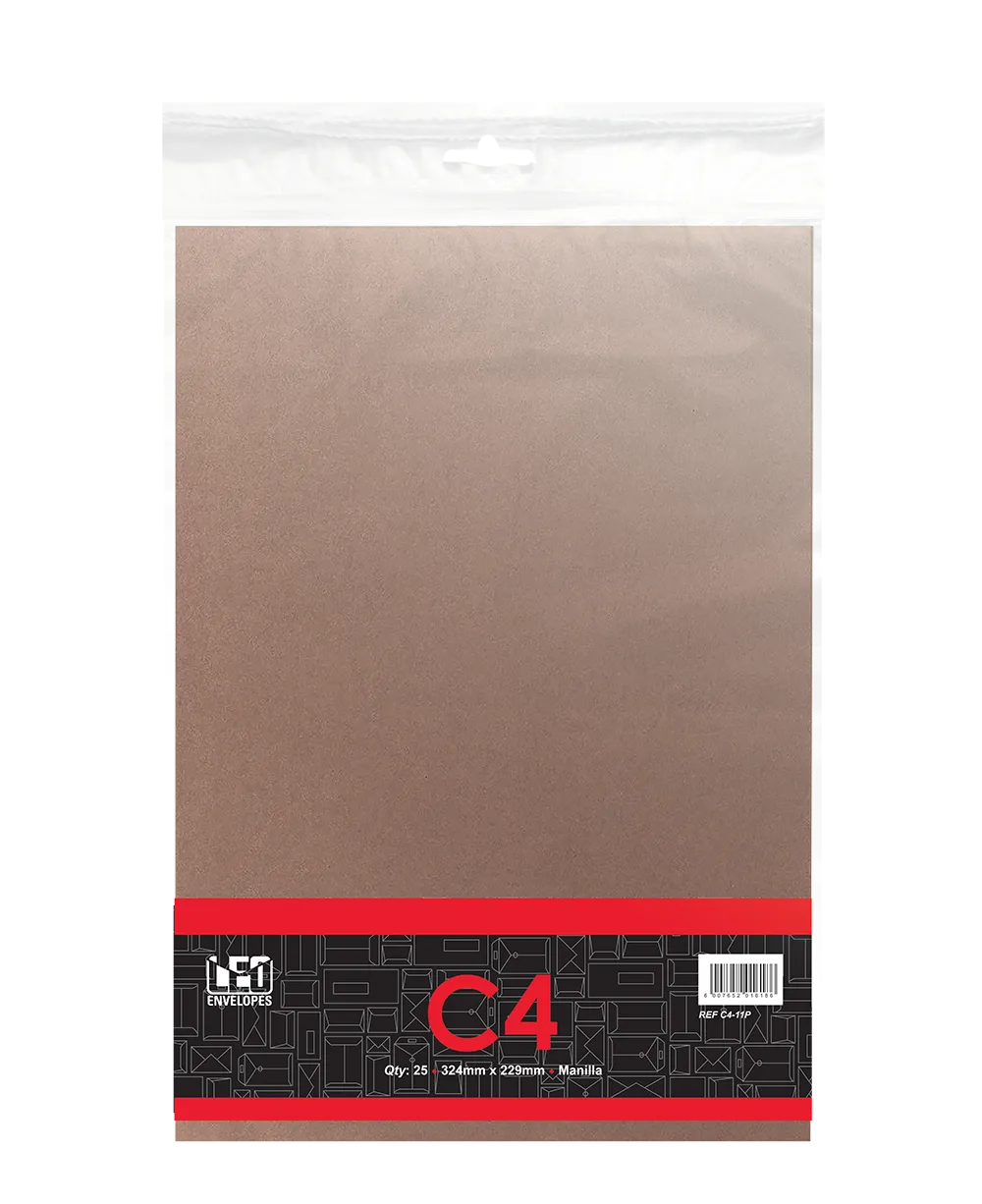 c4 envelopes 324 x 229mm - self-seal - manila | Office National