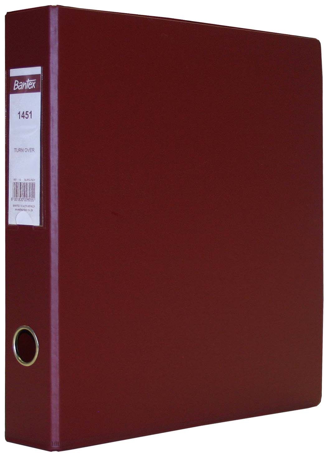 pvc lever arch file - 40mm - burgundy | Office National