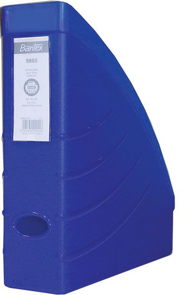 a4 optima magazine filing box - mag file box - blue | Edwards Office ...