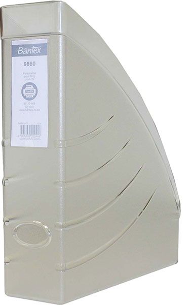 a4 optima magazine filing box - mag file box - clear | Office National