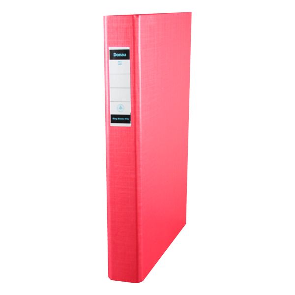 a4 polypropylene 2d ring binders - 30mm - red | Kokstad Office National