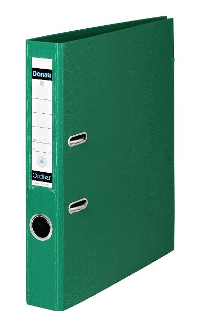 a4 polypropylene 2d ring binders - 30mm - green | Folio Office National